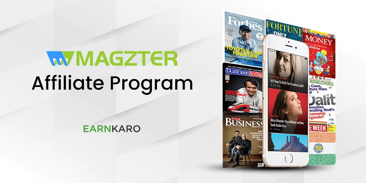 Magzter Affiliate Program With ₹840 Commission Rate | February 2025