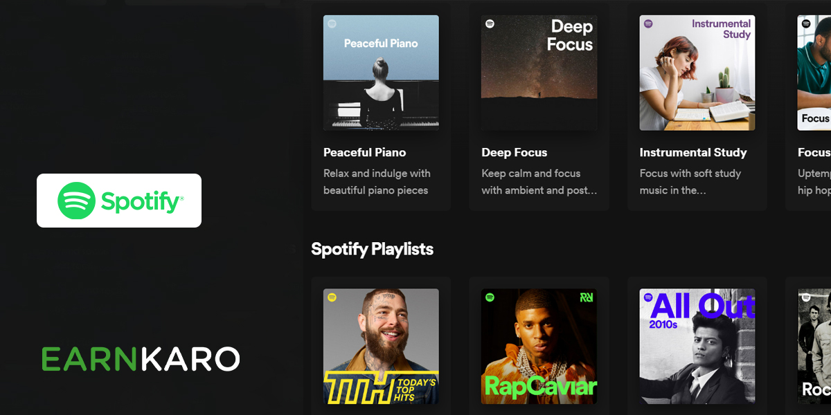 Spotify Affiliate Program with ₹300 Commission | March 2025