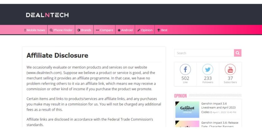 Affiliate Disclosures: How to Write with 10 Best Examples