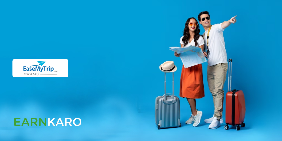 EaseMyTrip Affiliate Program with 3.40% Commission | March 2025
