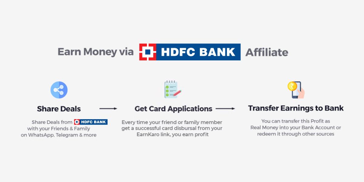 HDFC Bank Affiliate Program with ₹2200 Commission | March 2025