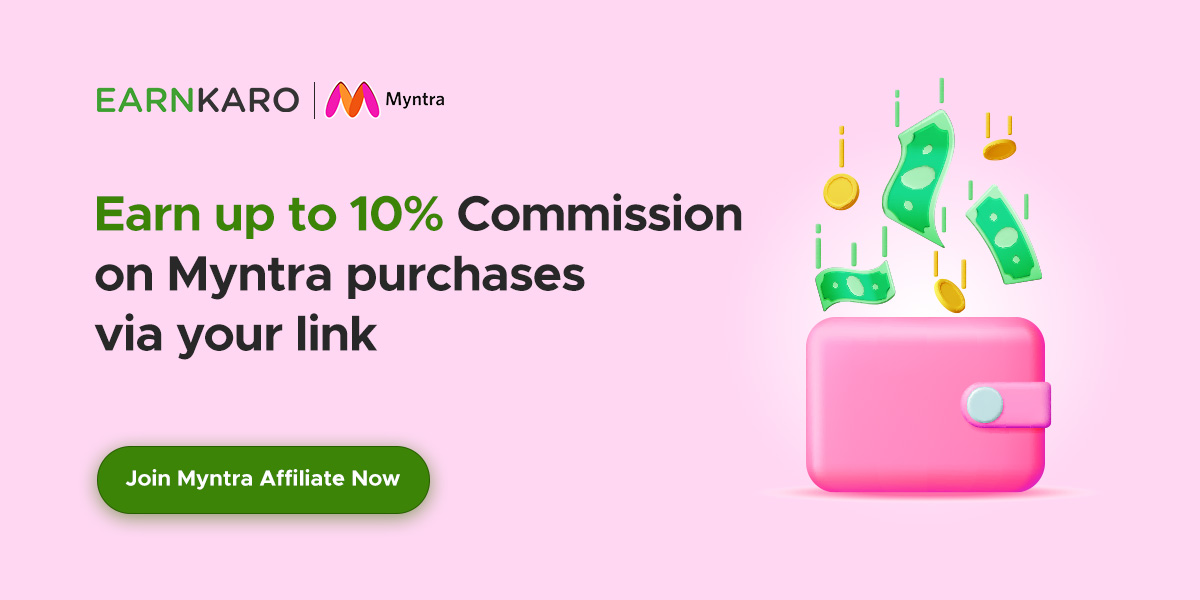 Myntra Affiliate Program With 10% Commission | March 2025