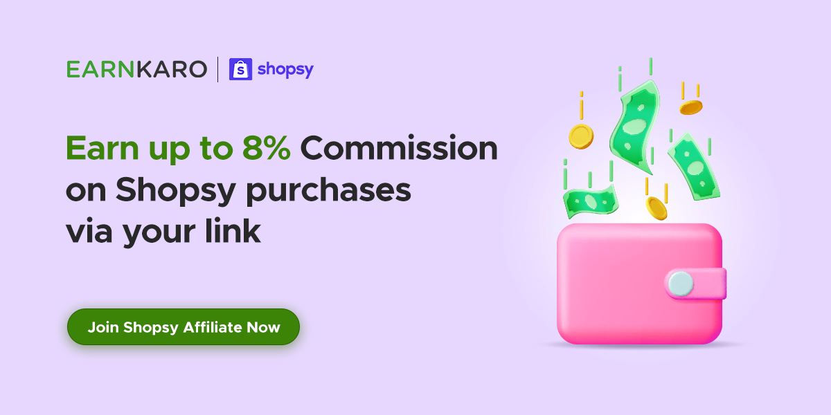 Shopsy Affiliate Program with 8% Commission | March 2025